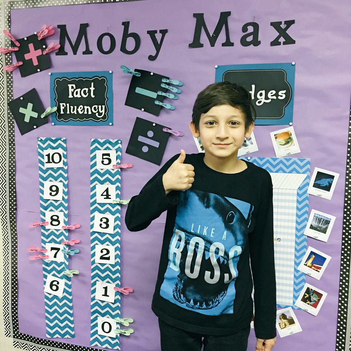MobyMax Bulletin Board Makes Mastering Facts Fun