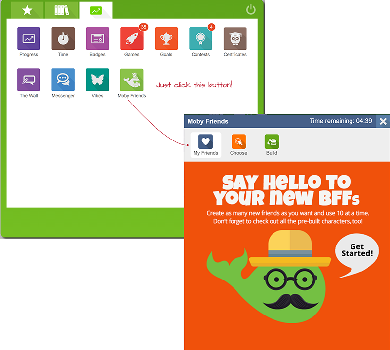 Say Hello to your Moby Friends!