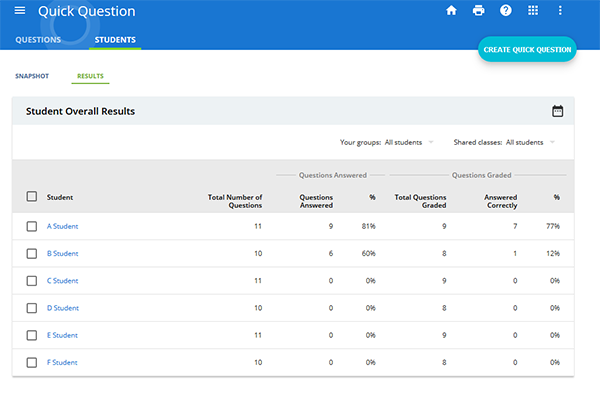 Just released! Moby Quick Question