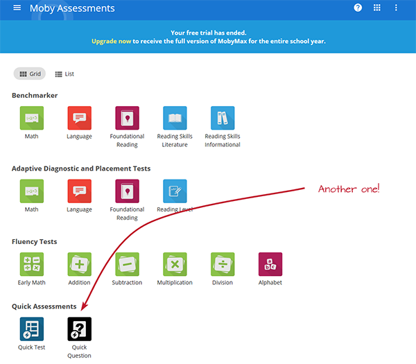 Just released! Moby Quick Question